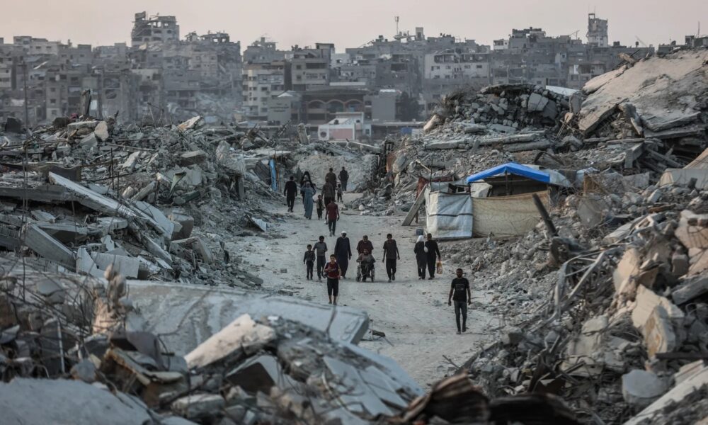 US considers building a 10,000-person military base near Gaza for ...