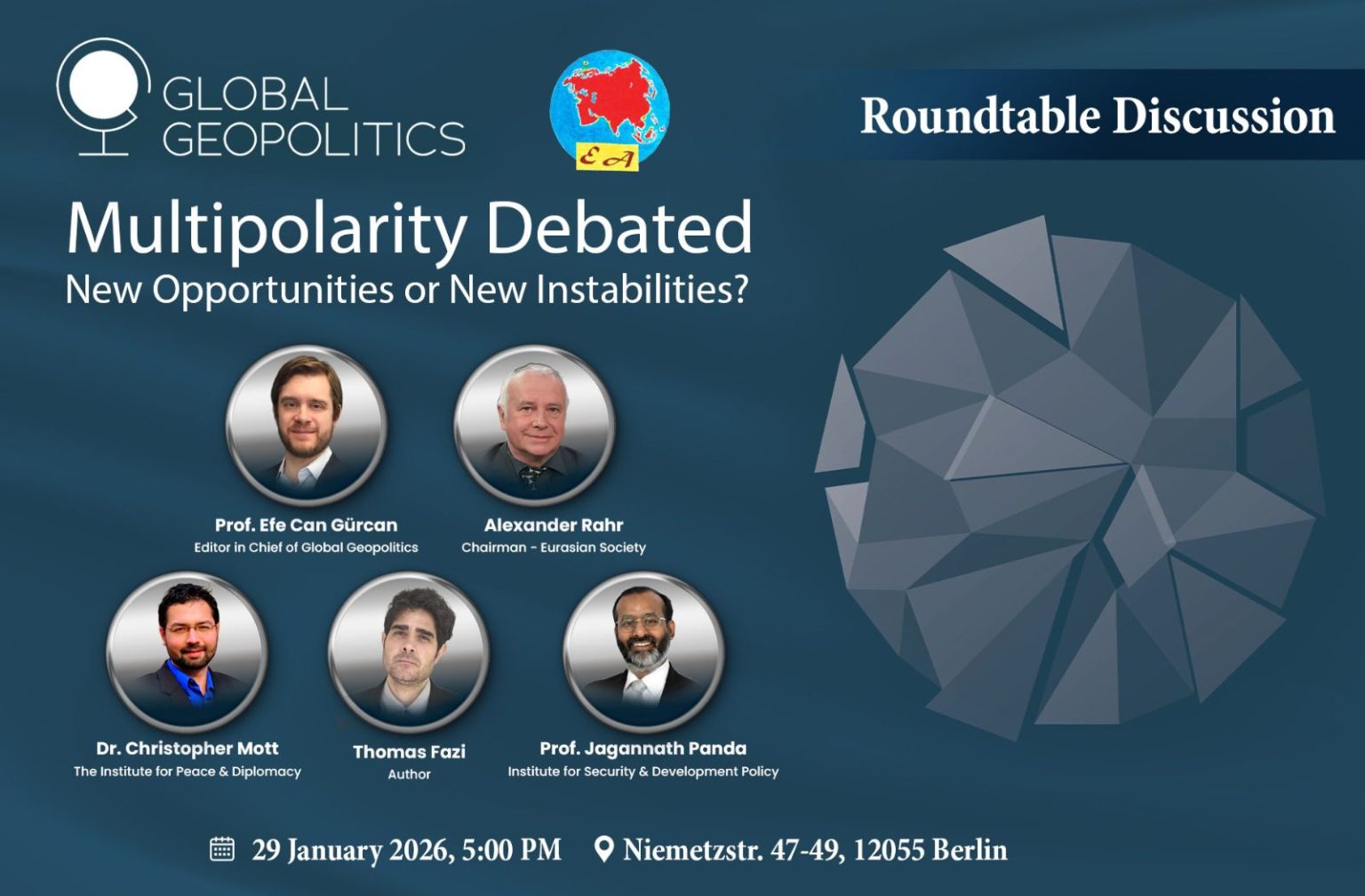 Global Geopolitics debuts with high-level experts discussing the rise ...